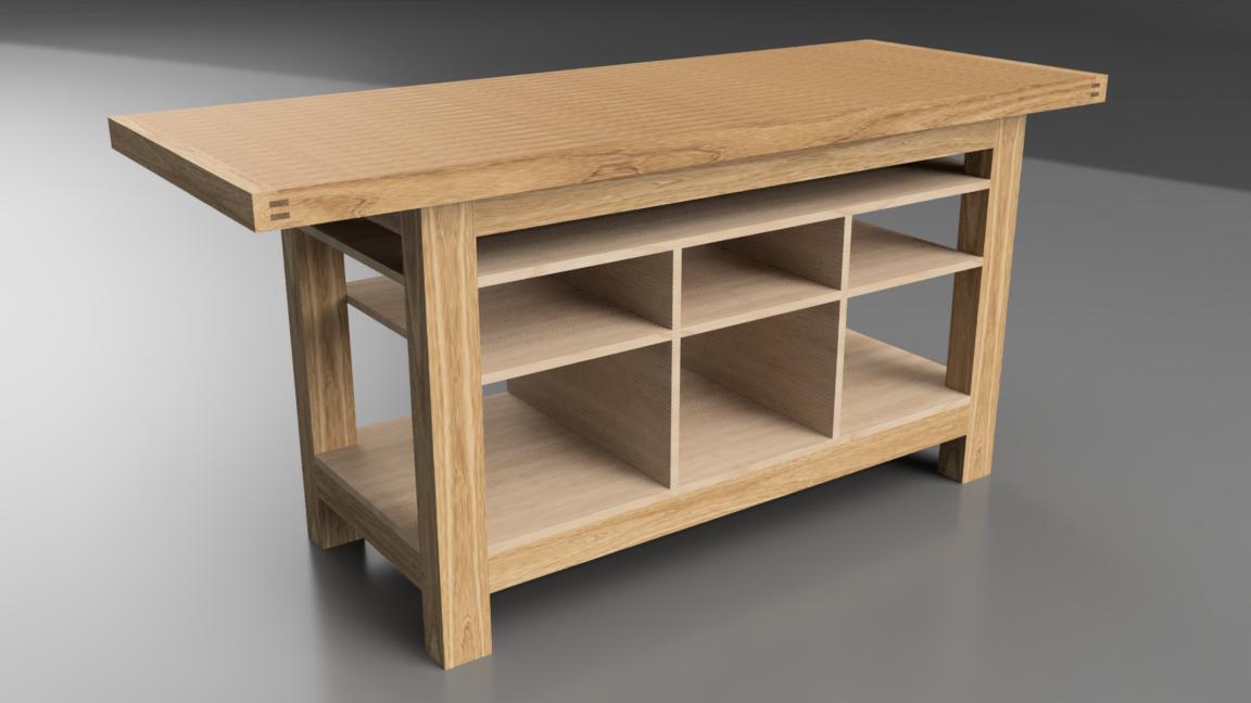 Plans complets fabrication établi d'ébéniste/menuisier – Astuces Design